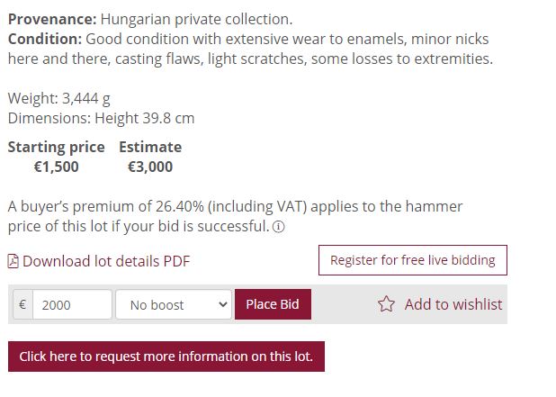 How to Leave Absentee Bids Online | Galerie Zacke