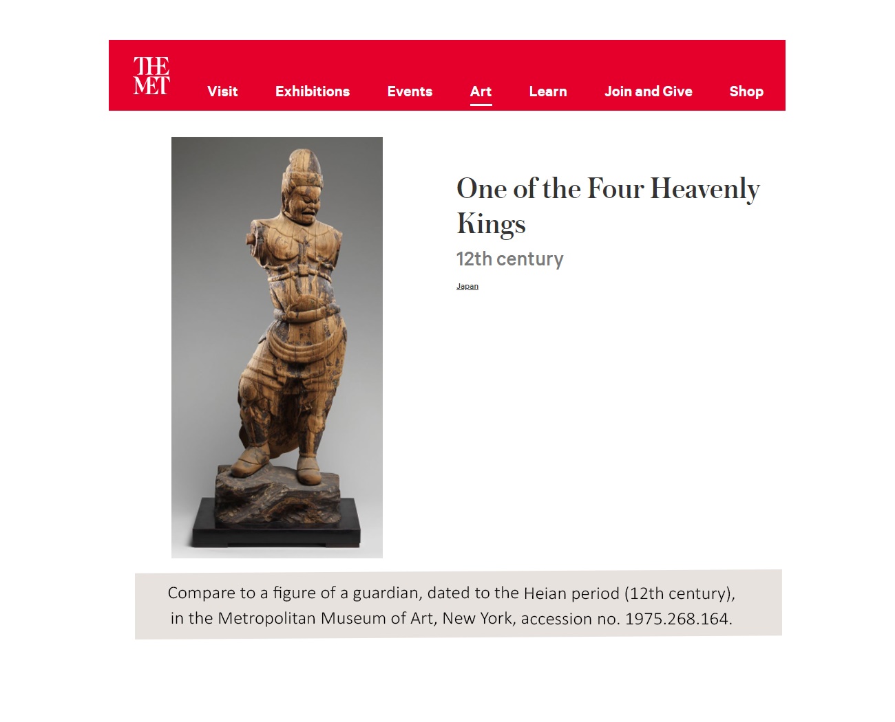 Lot 76 - AN IMPORTANT AND VERY LARGE HEIAN PERIOD WOOD