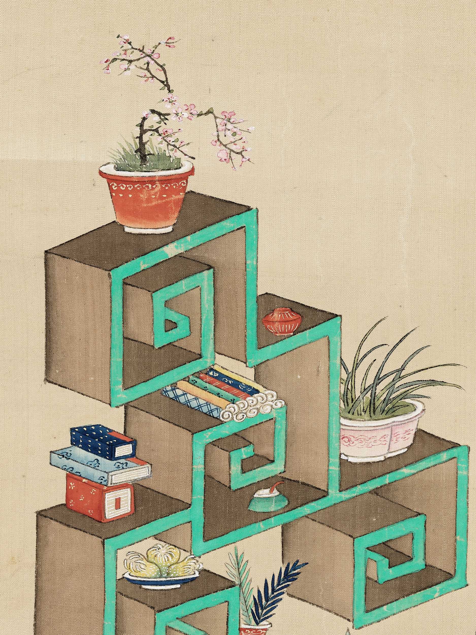 Lot 564 - ‘AN AUDIENCE WITH THE HONGXI EMPEROR’, QING