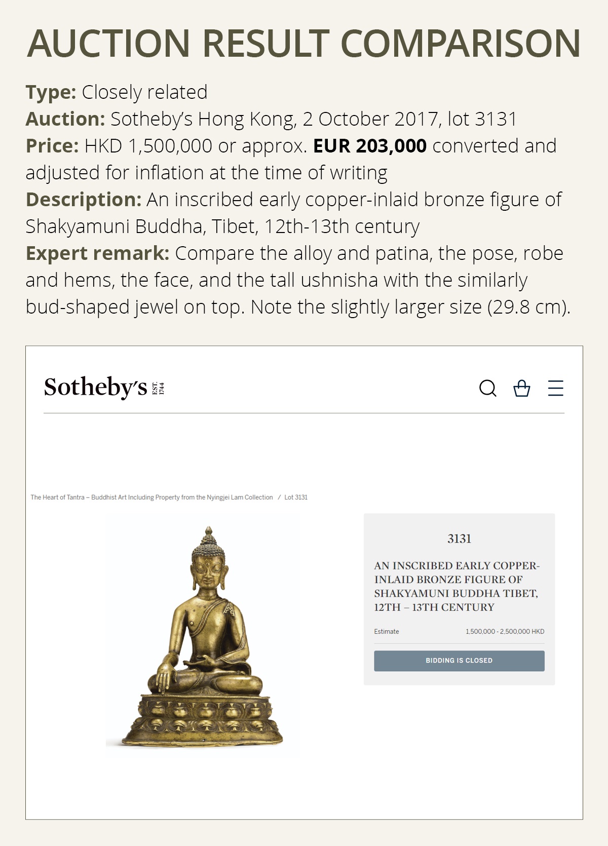 Lot 161 A Copper Inlaid Brass Figure Of Buddha