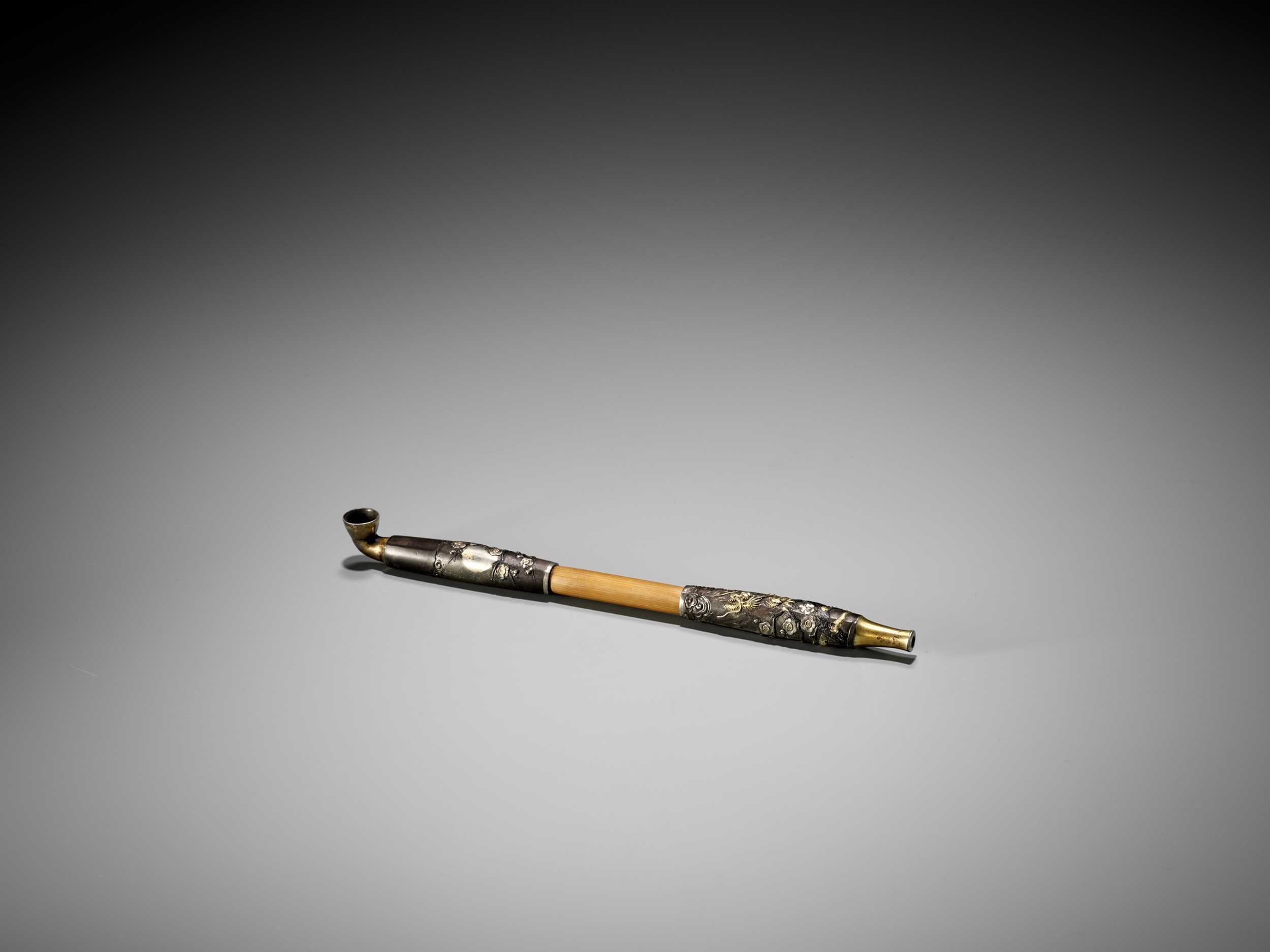 Lot 186 - HOGETSU NORITOMO: A FINE MIXED METAL AND