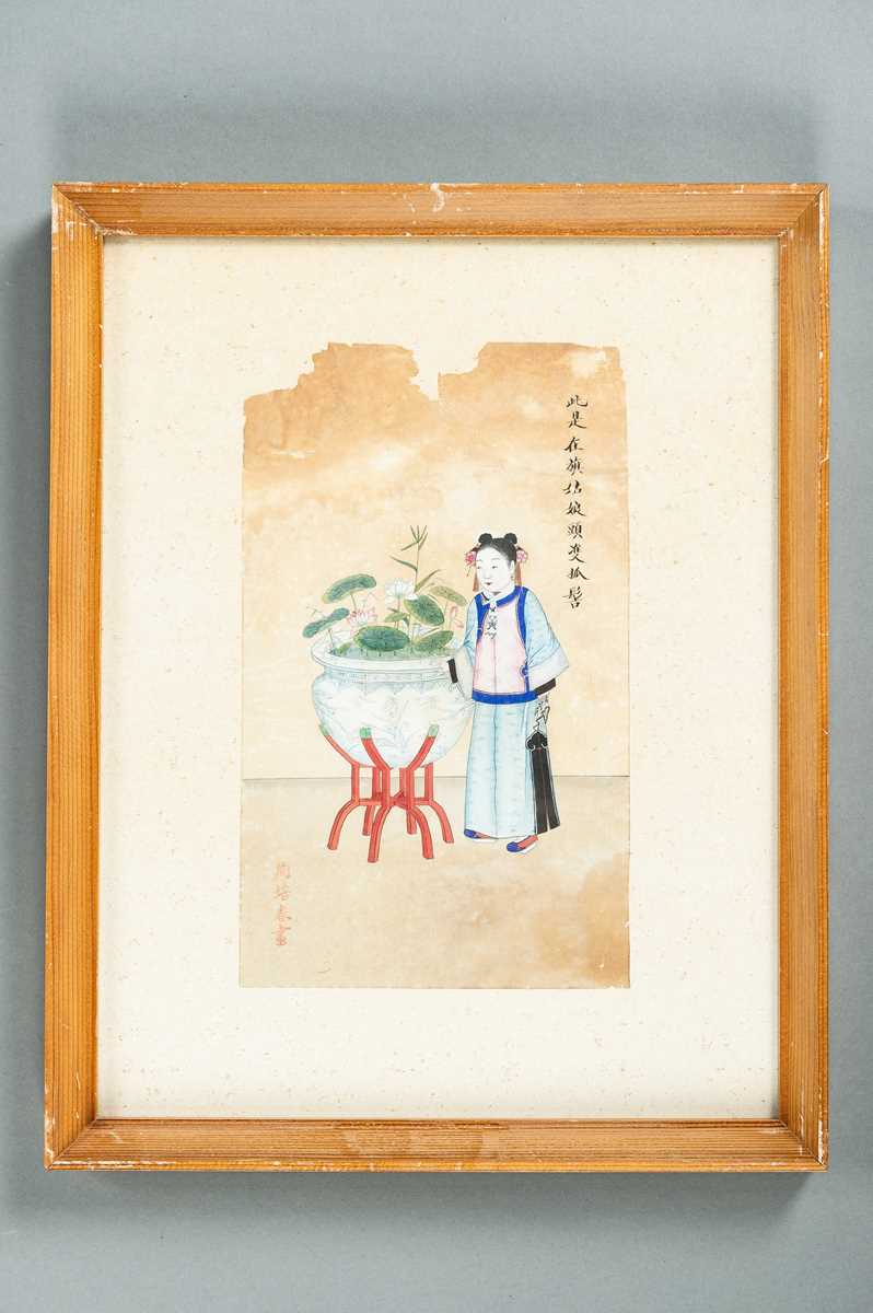Lot 408 - ZHOU PEI CHUN (active 1880-1910): A PAINTING