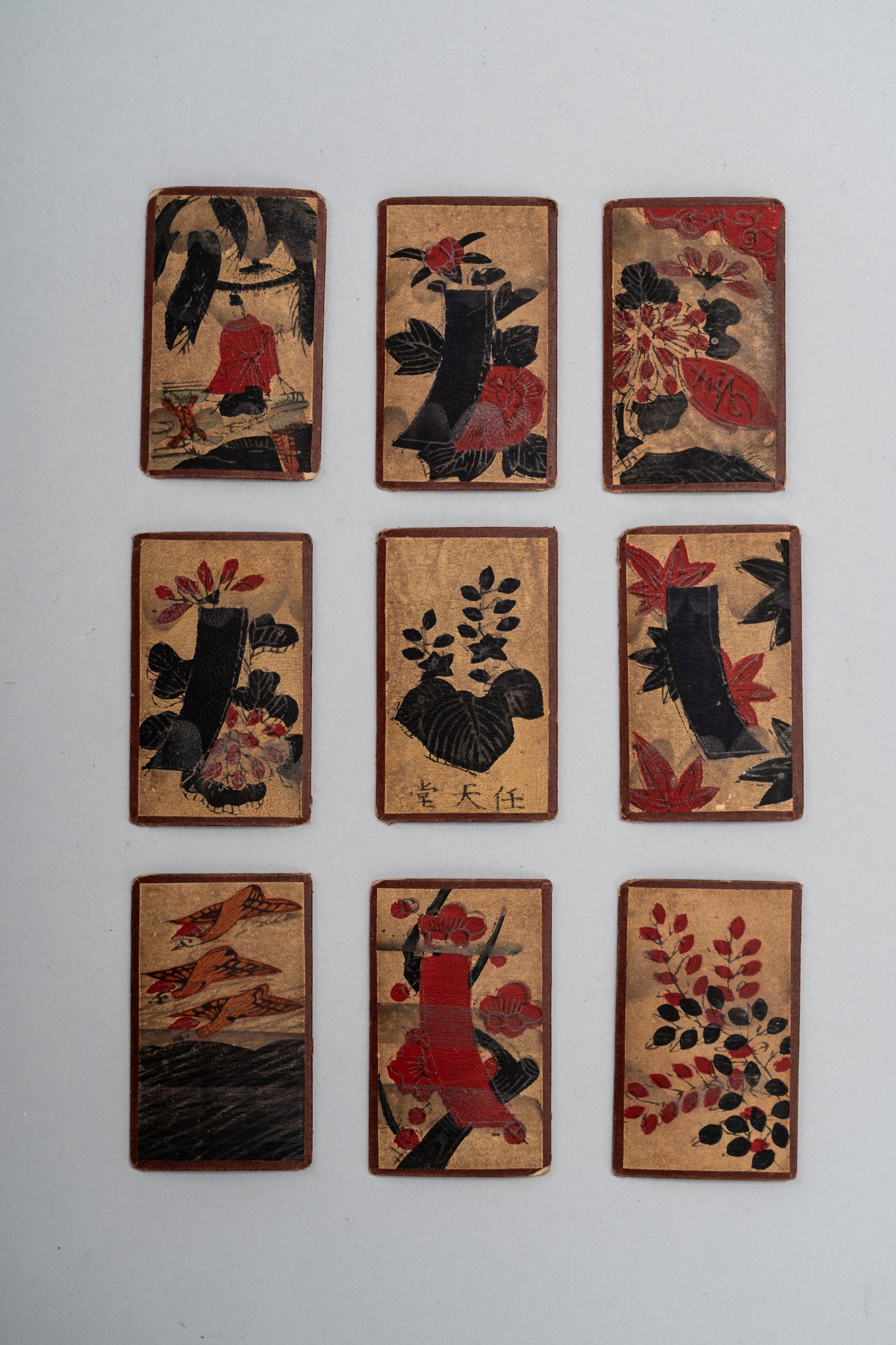 Lot 246 - A COMPLETE DECK OF HANAFUDA NINTENDO CARDS,
