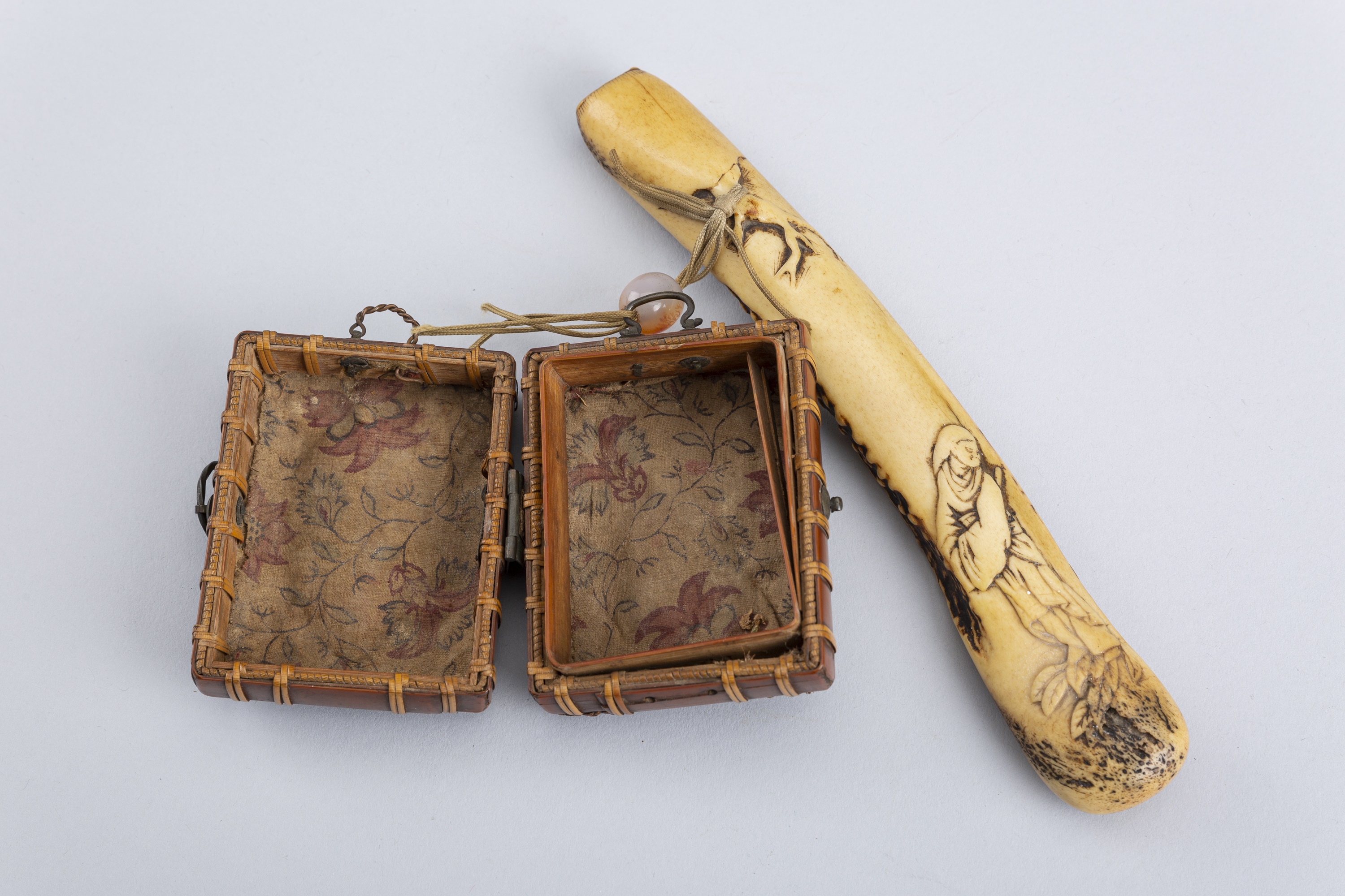 Lot 530 - A FINE GROUP OF FIVE SAGEMONO SETS, EDO