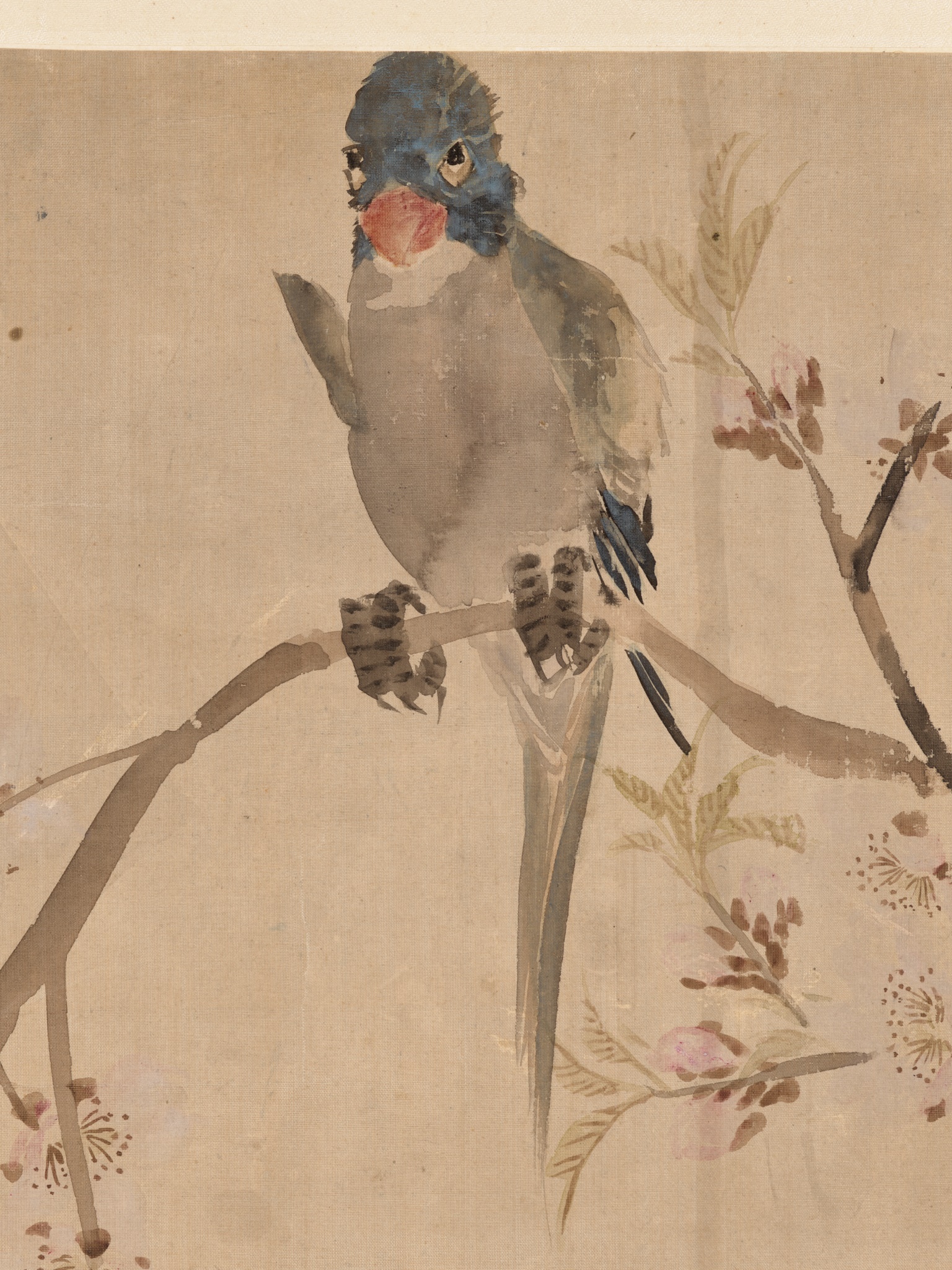 Lot 557 - ‘PARAKEET’, BY REN YI (1840-1896)