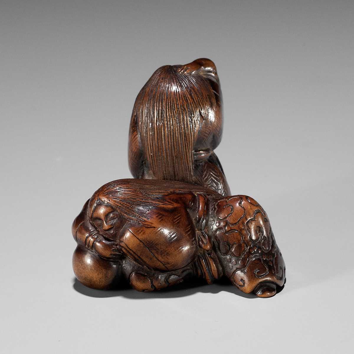 Lot 669 - TSUNEYOSHI: A RARE NAGOYA SCHOOL WOOD
