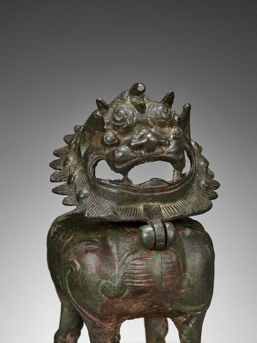 Lot 479 - A ‘LUDUAN’ BRONZE CENSER, CHINA, 17TH