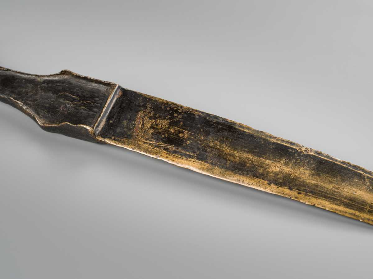 Lot 624 - A LURISTAN BRONZE SWORD, 11TH CENTURY BC