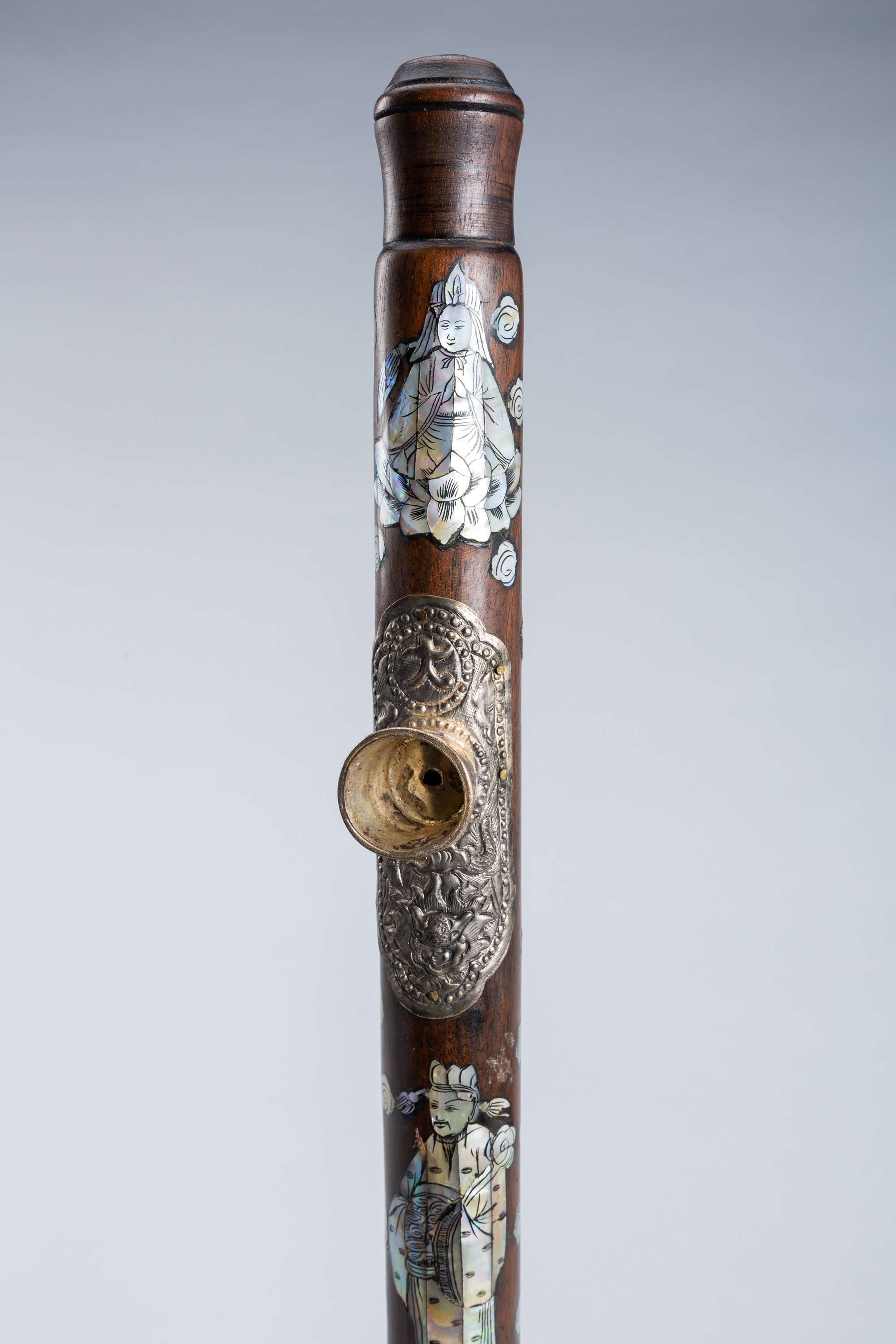 Lot 722 - A GROUP OF FIVE OPIUM PIPES, c. 1920s