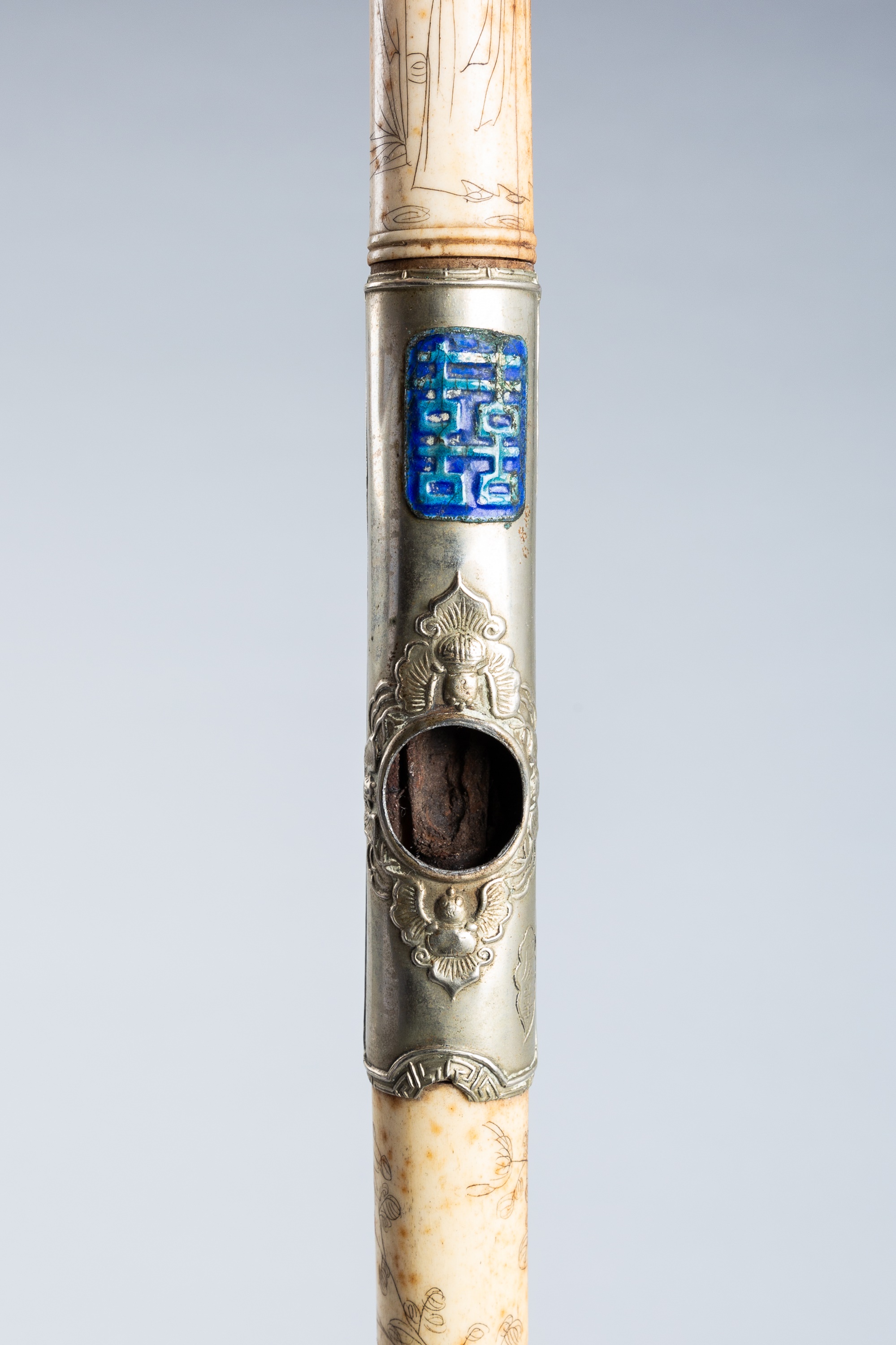 Lot 722 - A GROUP OF FIVE OPIUM PIPES, c. 1920s