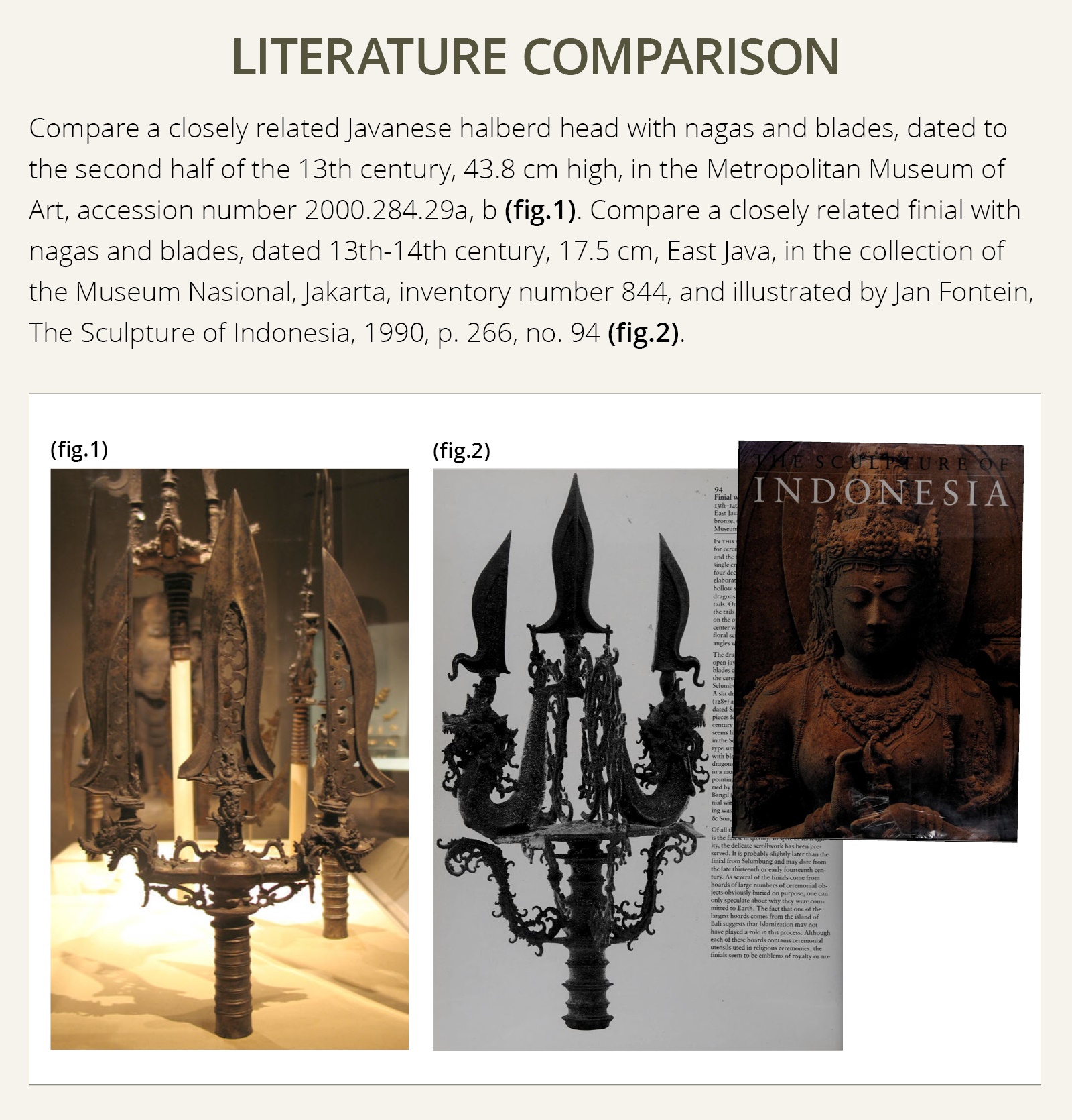 Lot 203 - A LARGE BRONZE TRISULA-FORM HALBERD HEAD