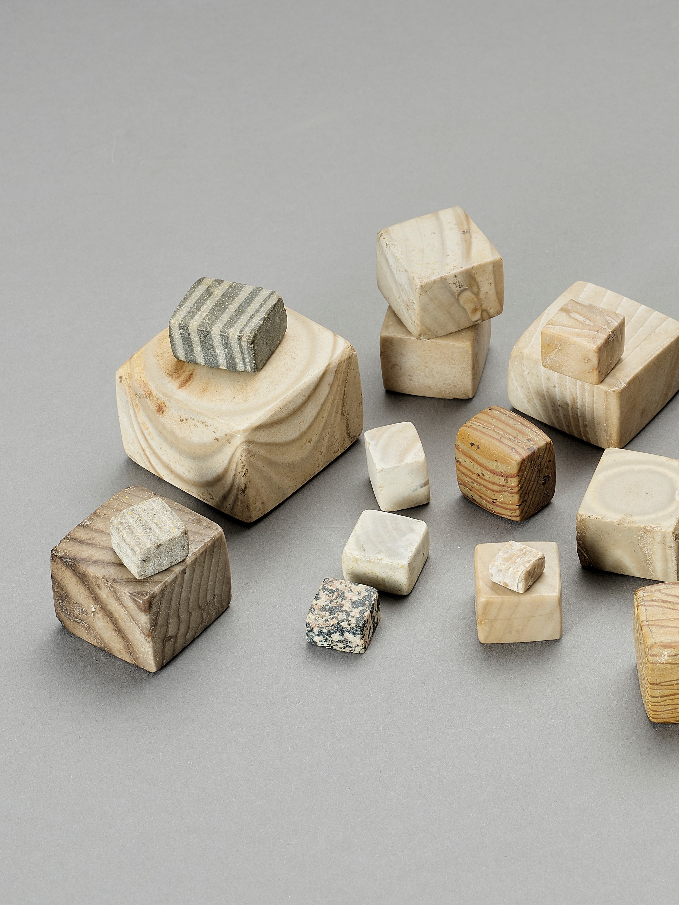 Lot 1154 - 27 HARAPPAN STONE WEIGHTS