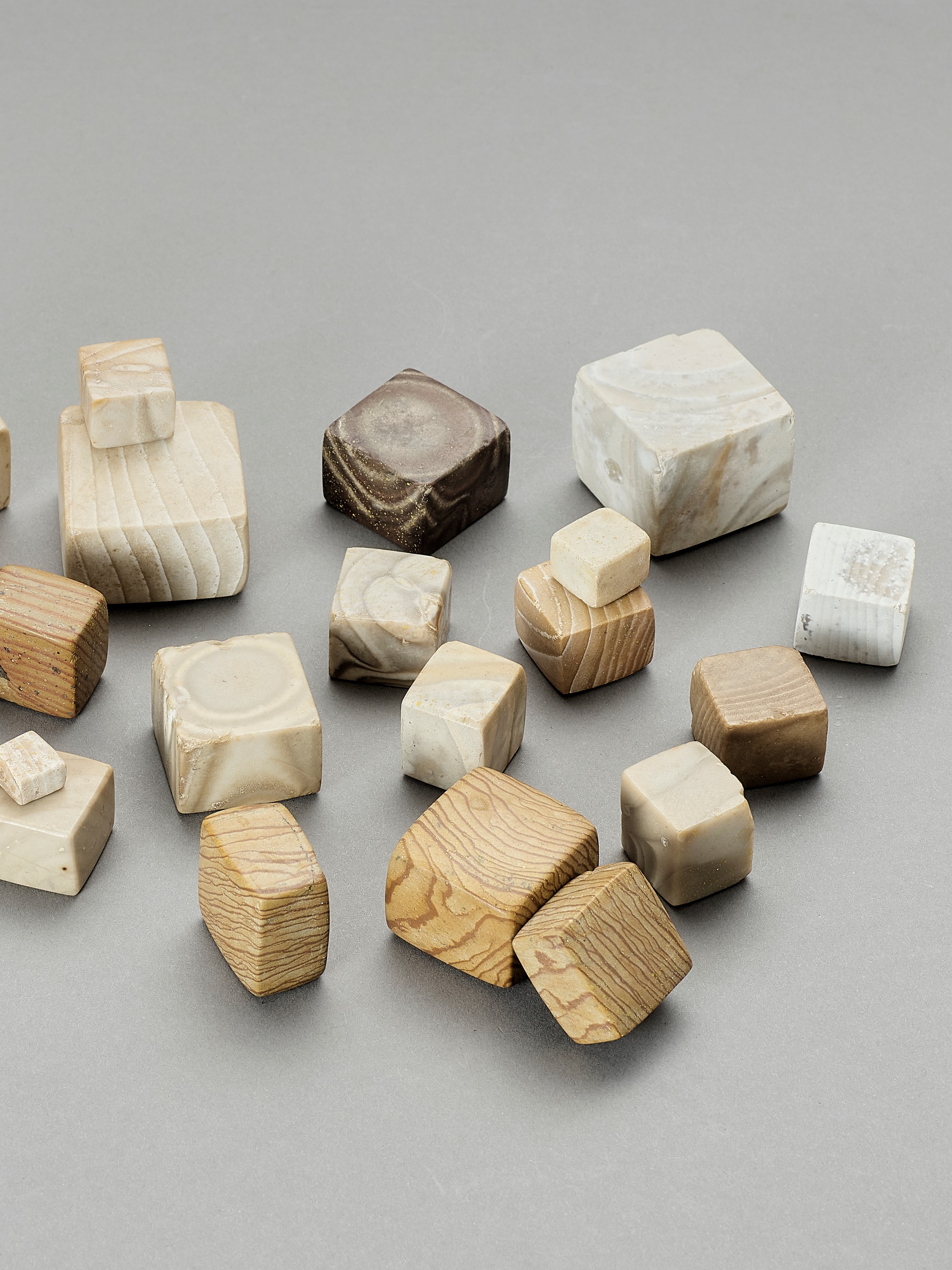 Lot 1154 - 27 HARAPPAN STONE WEIGHTS