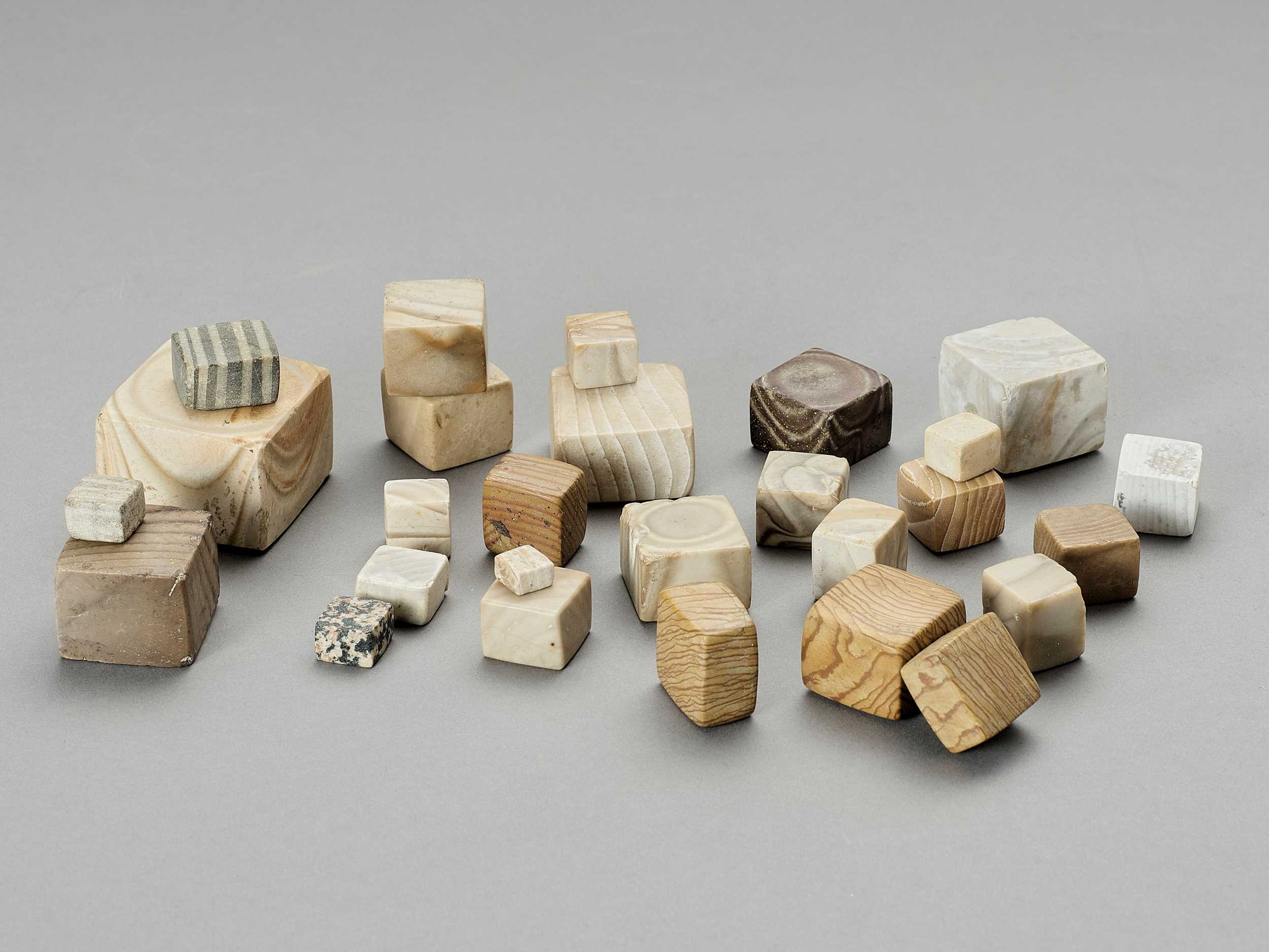 Lot 1154 - 27 HARAPPAN STONE WEIGHTS