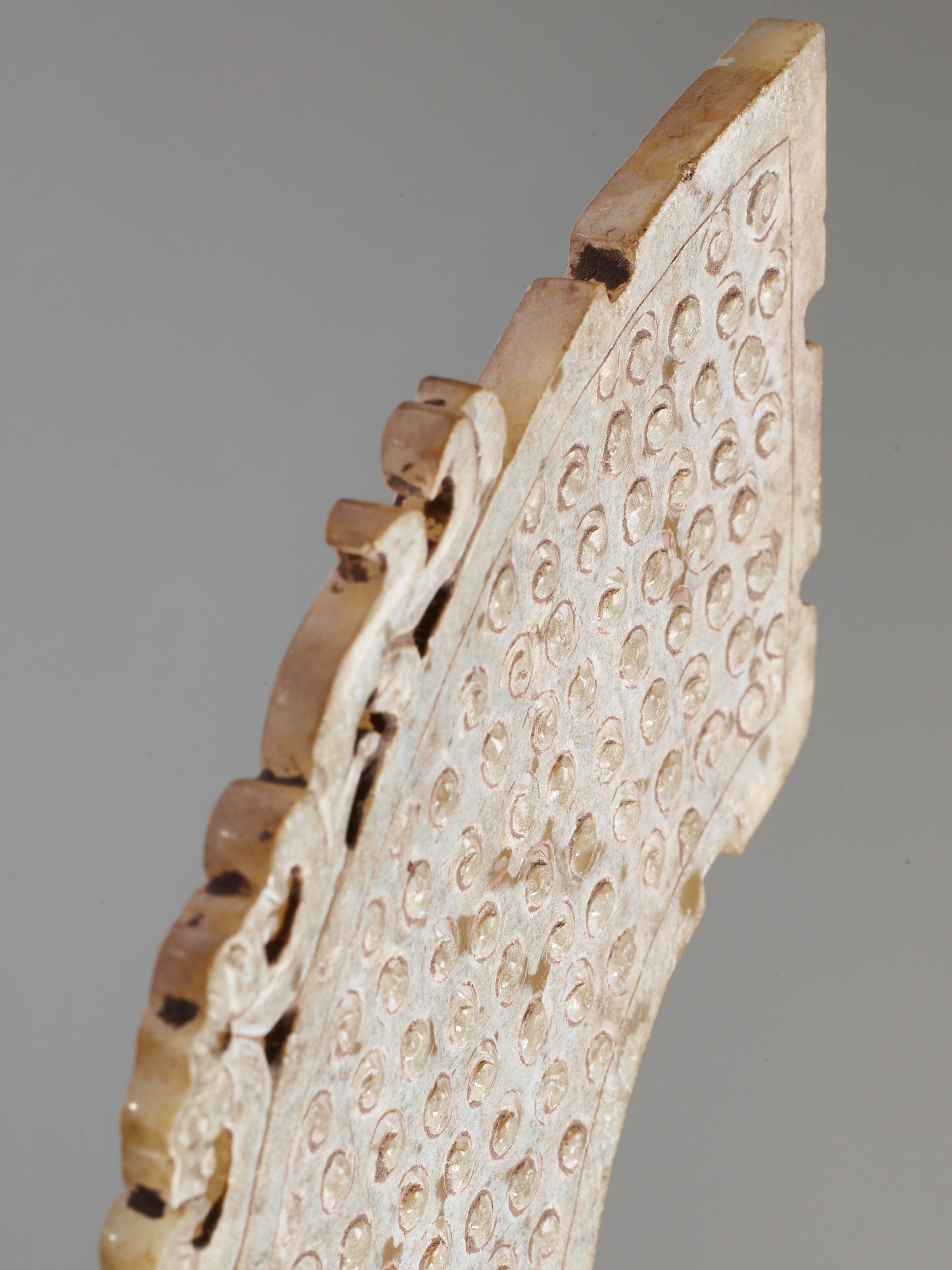 Lot 242 - A JADE HUANG WITH PHOENIXES