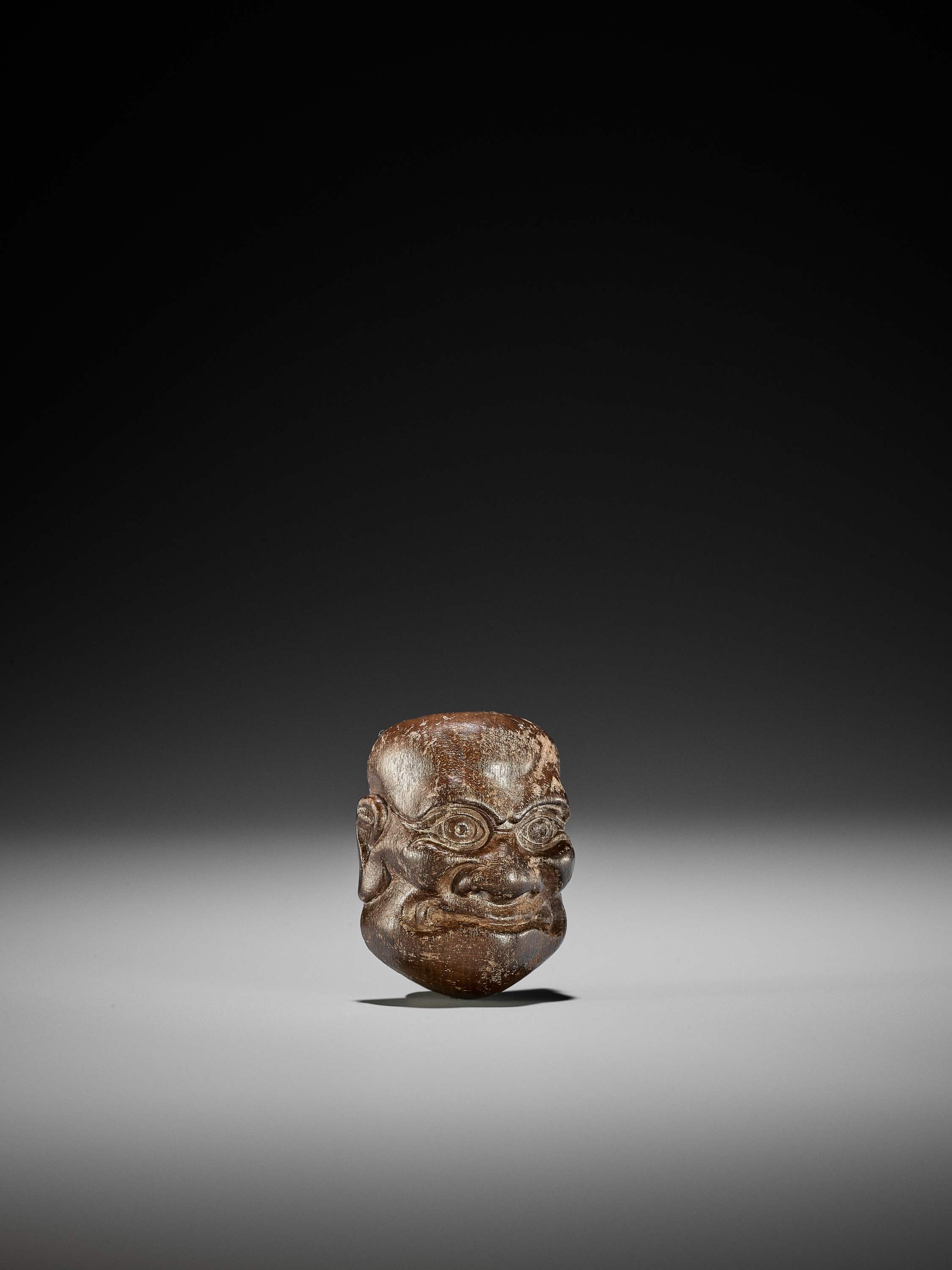 Lot 253 - DEME JOMAN: A HIGHLY IMPORTANT WOOD NOH MASK