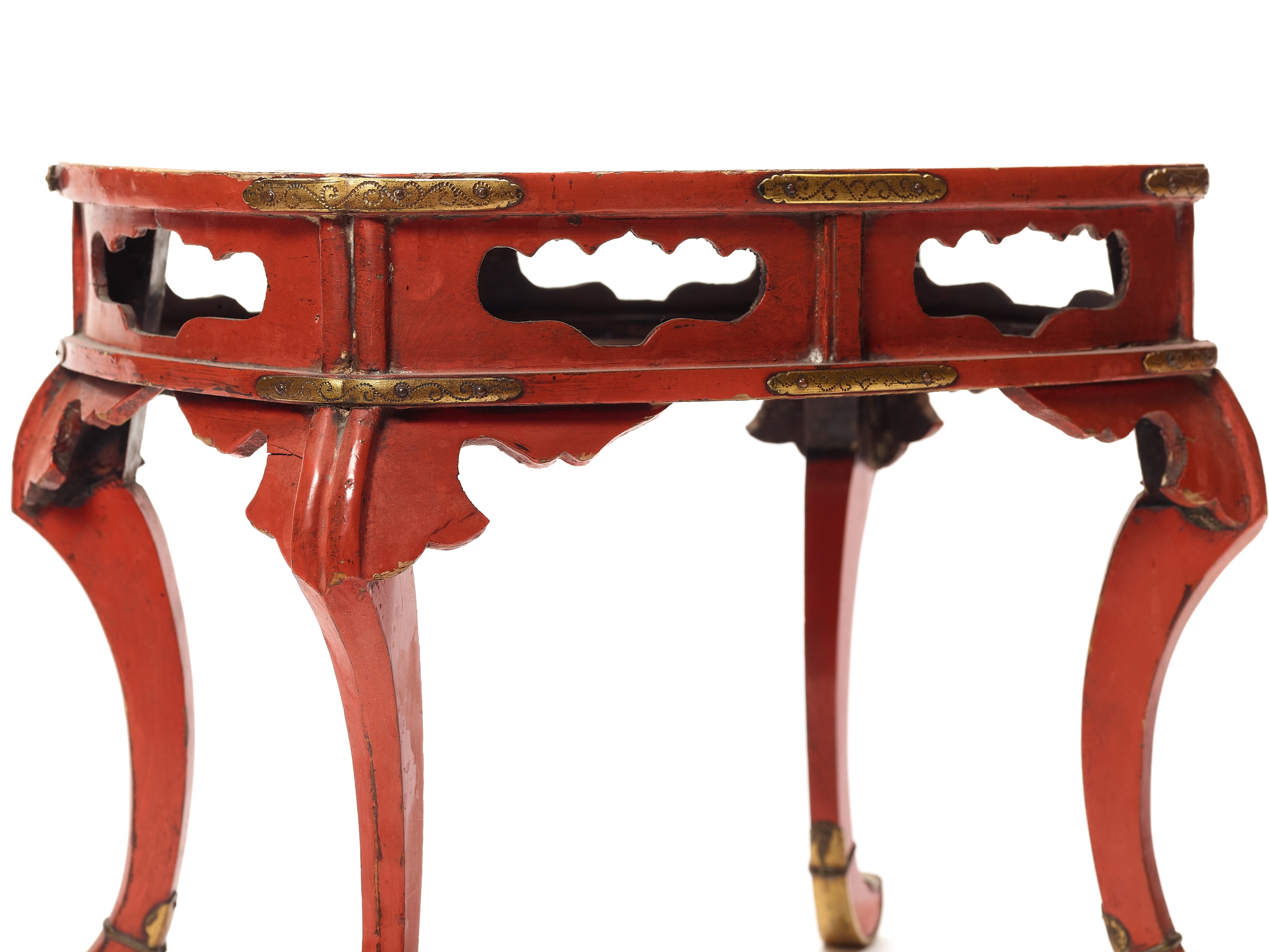 Lot 223 - TWO SMALL JAPANESE LACQUER TABLES