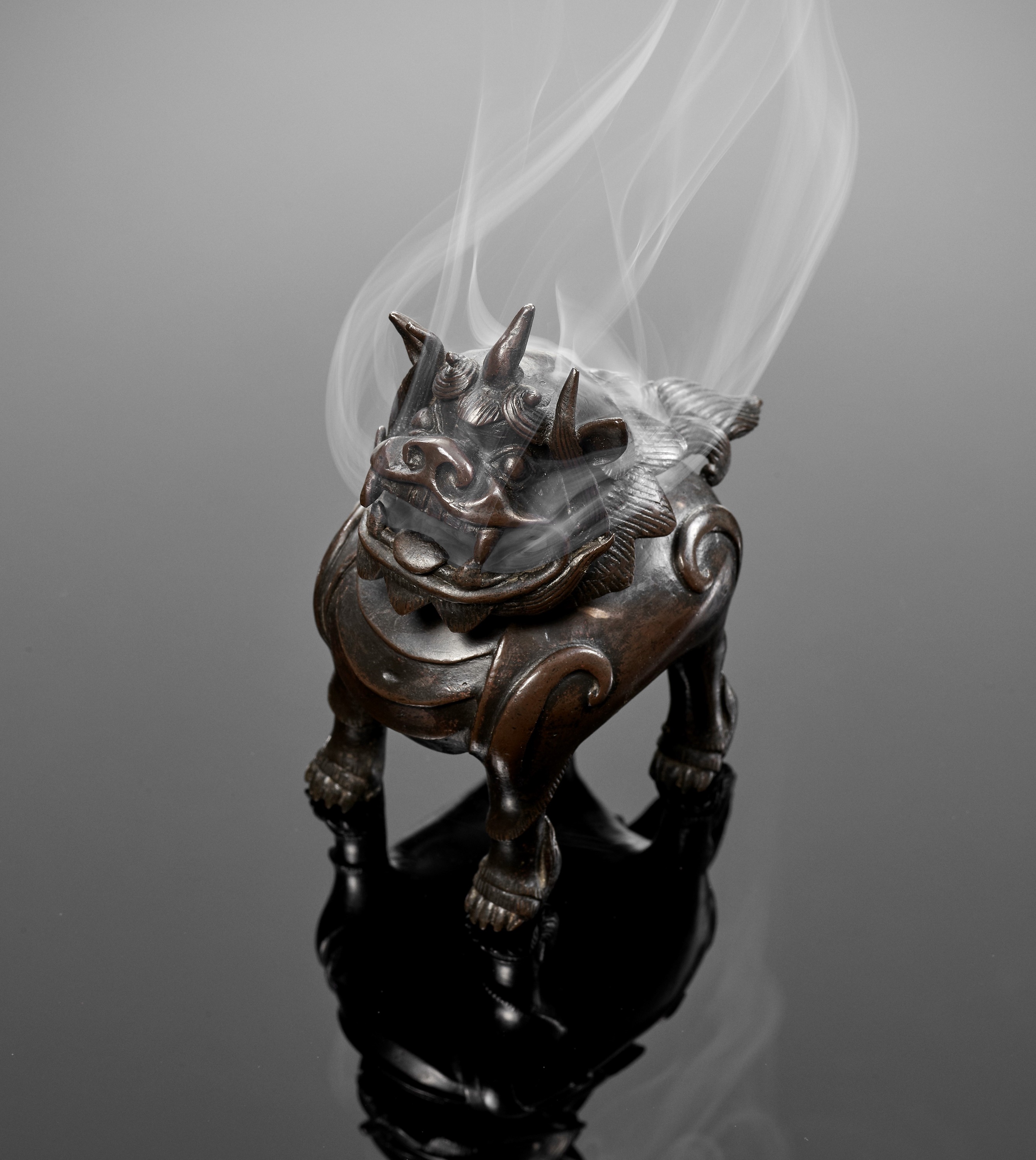 Lot 18 - A ‘LUDUAN’ BRONZE CENSER, 17TH CENTURY