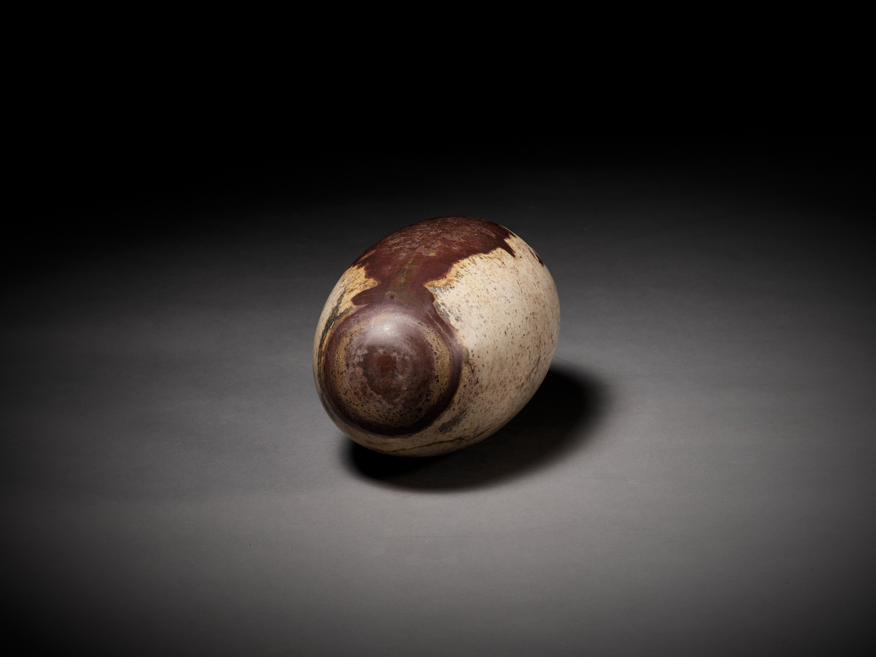 Lot 261 - A LARGE AND MASSIVE ‘COSMIC EGG’, BRAHMANDA,